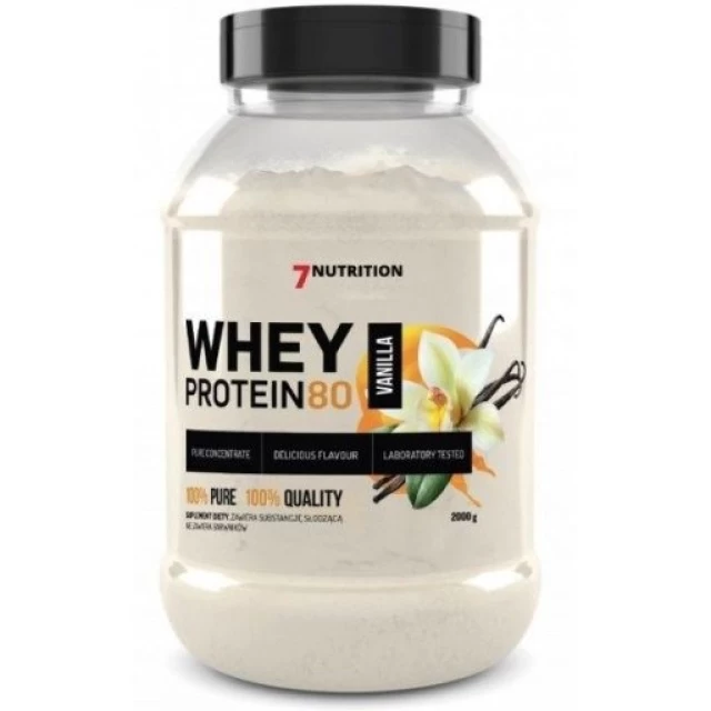 7NUTRITION WHEY PROTEIN Vanila 2kg – Vrhunski protein za rast mišića