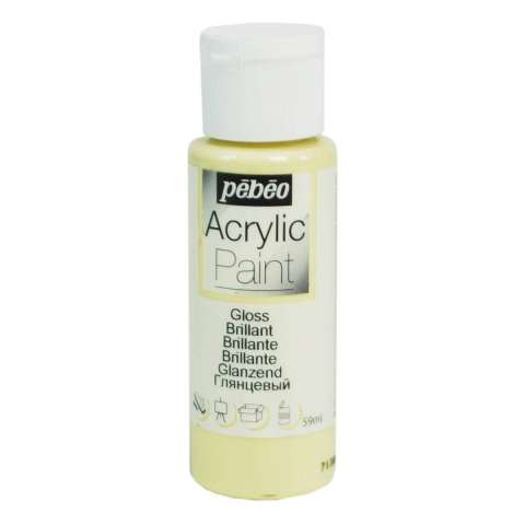 ACRYLIC PAINT 59ML GLOSS- CREAM