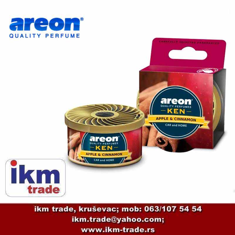 Areon Ken Apple & Cinnamon – mirisna konzerva jabuka i cimet