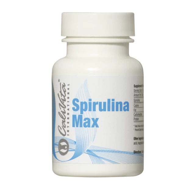 CALIVITA SPIRULINA MAX – MAKSIMALNA KONCENTRACIJA NUTRIJENATA ZA ENERGIJU I DETOKSIKACIJU, 60 TABLETA