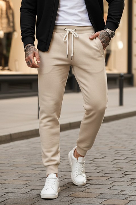muške pantalone LORODO BEIGE
