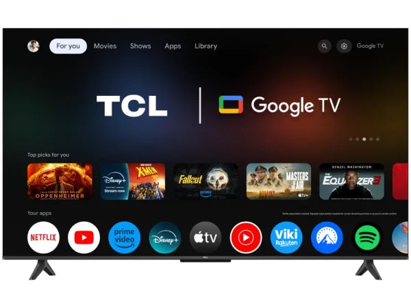 TCL Televizor 50V6C LED 50'' 4K UHD 60Hz Google TV crna
