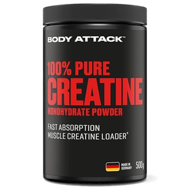 100% Pure Fast Absorption Creatine Monohydrate Powder - 500 g