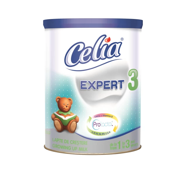 CELIA EXPERT 3 MLEKO ZA MALU DECU 400G – PODRŠKA ZA PRVE KORAKE I AKTIVAN RAST