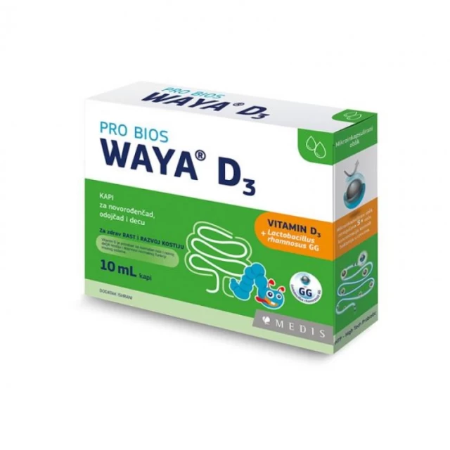 WAYA® D3 KAPI – Savršen spoj za probavu i razvoj kostiju