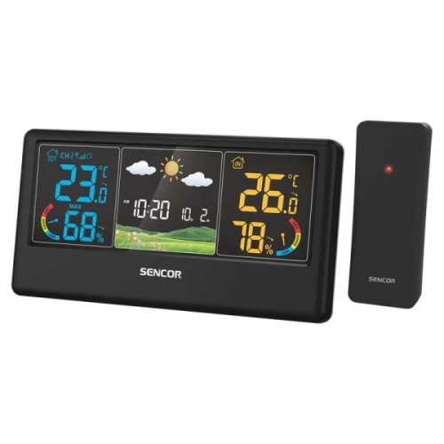 Smart meteorološka stanica SENCOR SWS 4100 B crna