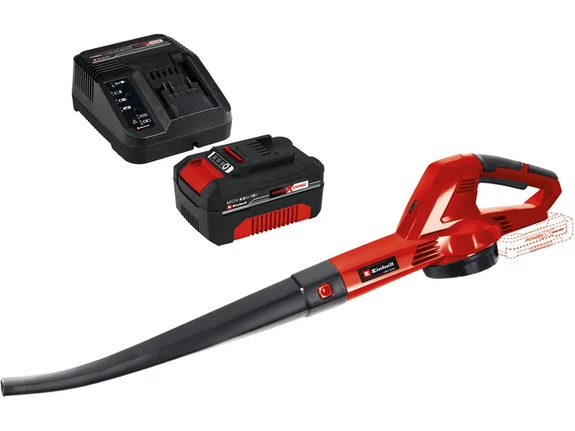 Einhell Aku. Duvač lišća GE-CL 18 Li E i Power-X-Change 18V 4,0 Ah Starter-Kit