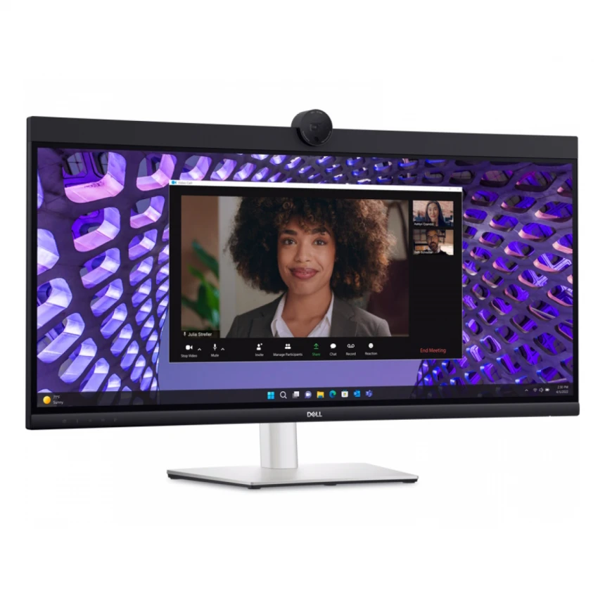 DELL 34.1 inch P3424WEB WQHD Video konferencijski zakrivljeni IPS monitor