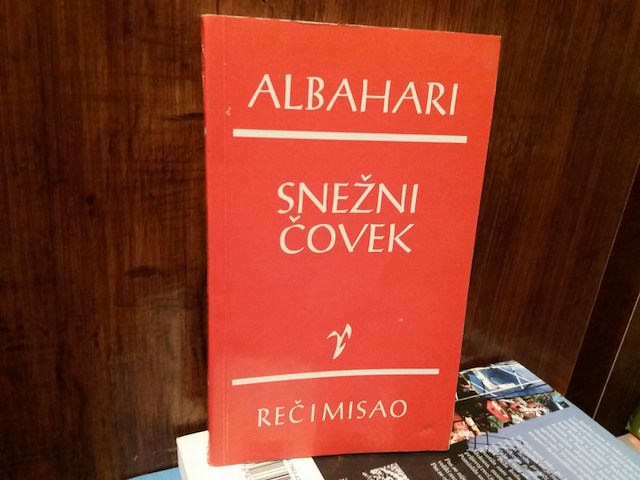 David Albahari  SNEZNI COVEK