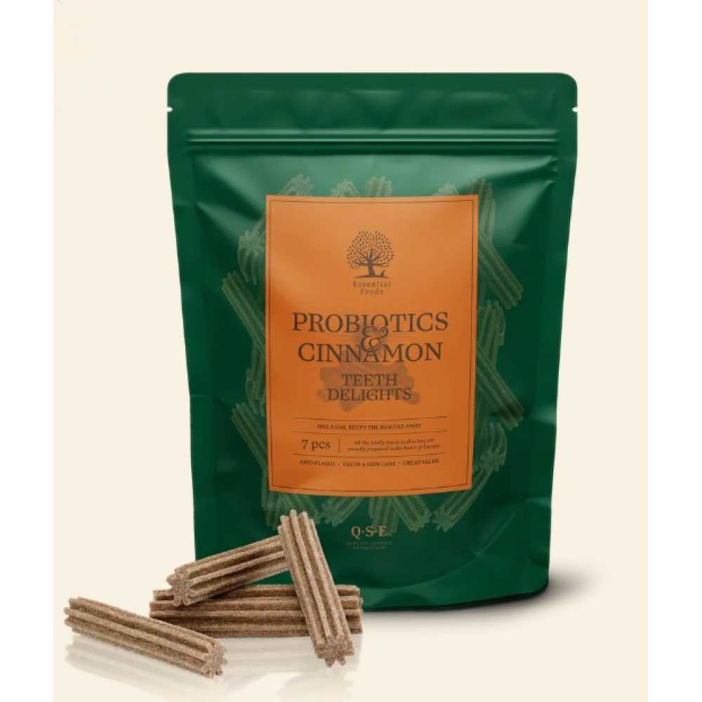 Essential Probiotics&Cinnamon Teeth Delights 250g