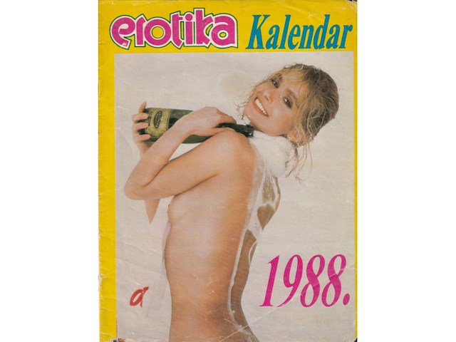 EROTIKA KALENDAR  ZA 1988 GODINU
