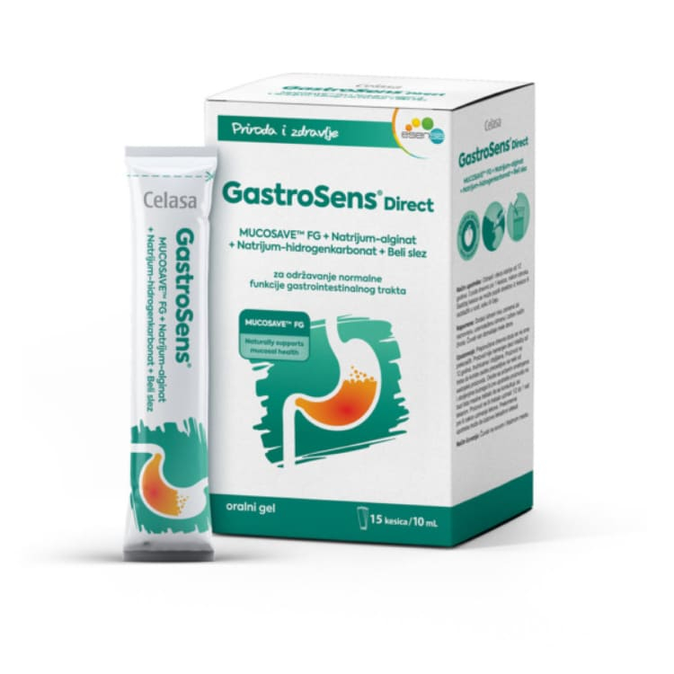 GastroSens Direct oralni gel 15 kesica