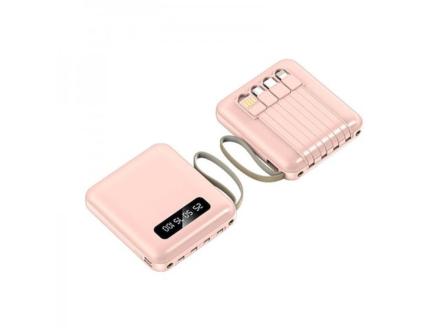 Power Bank Fast Charger 10000 mAh DC5V/ 2.1A pink!