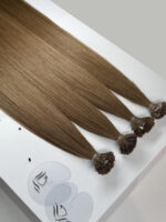 FLAT TIP pramenovi za profesionalnu nadogradnju kose – Chestnut Brown