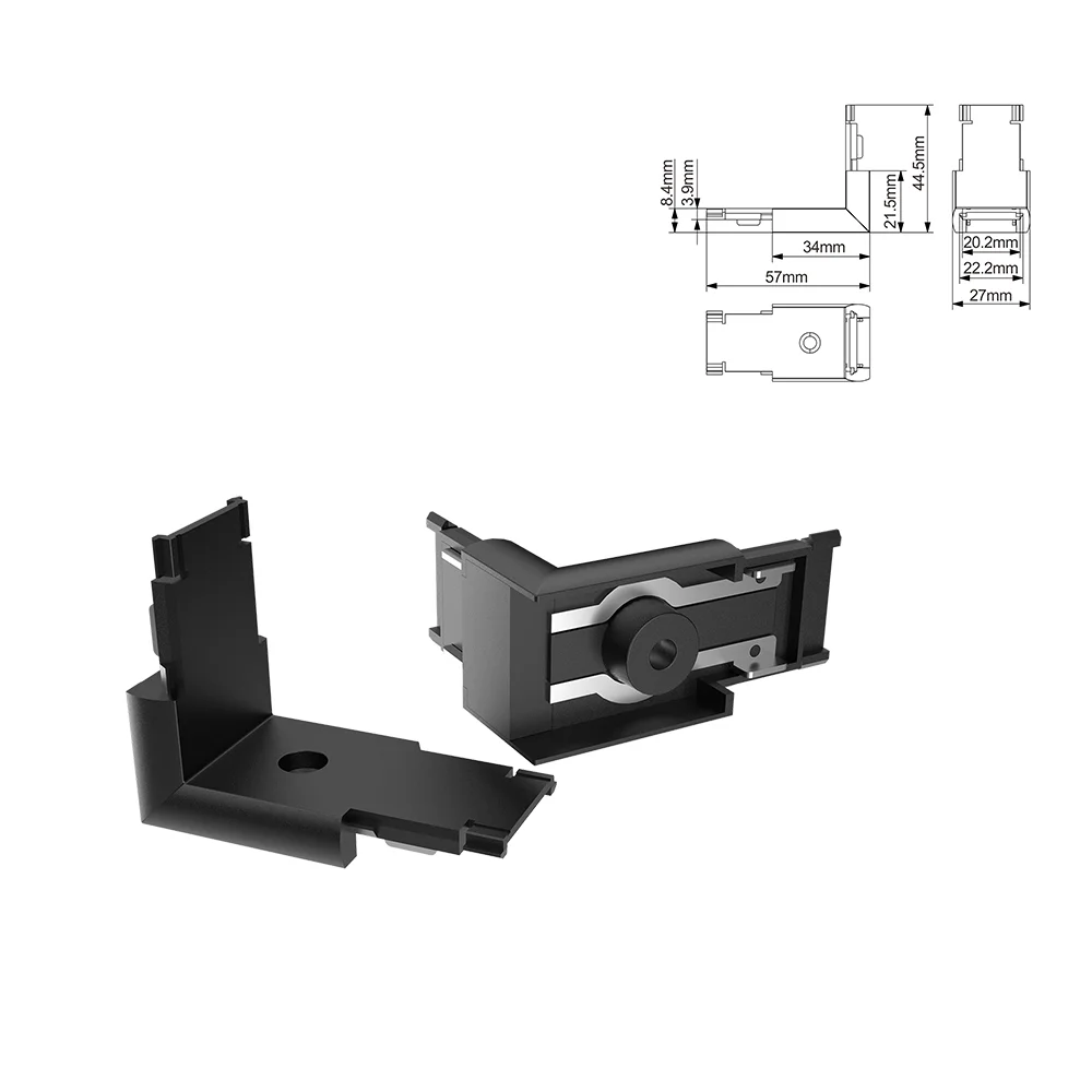 MAGNETIC SLIM KONEKTOR PLAFON-ZID HV-26B