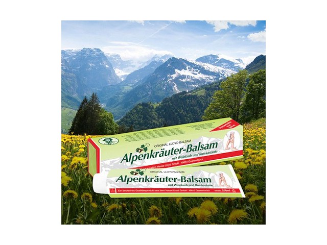 Krema od alpskih trava za vene – Alpenkrauter 200ml