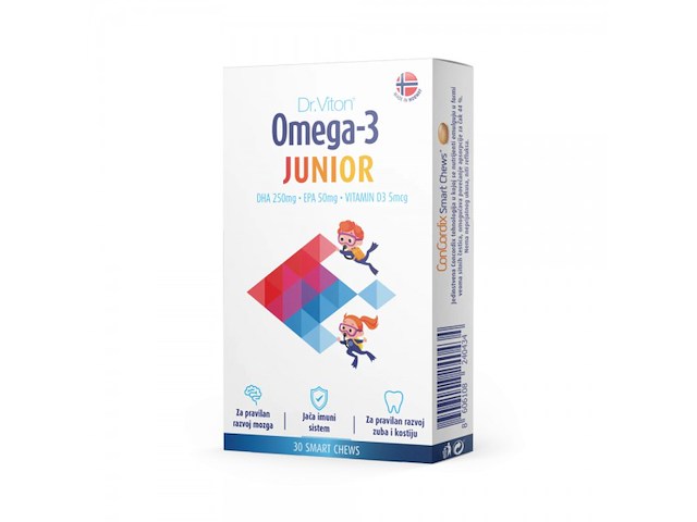 Dr. Viton Omega 3 junior 30 tableta Dodatak ishrani