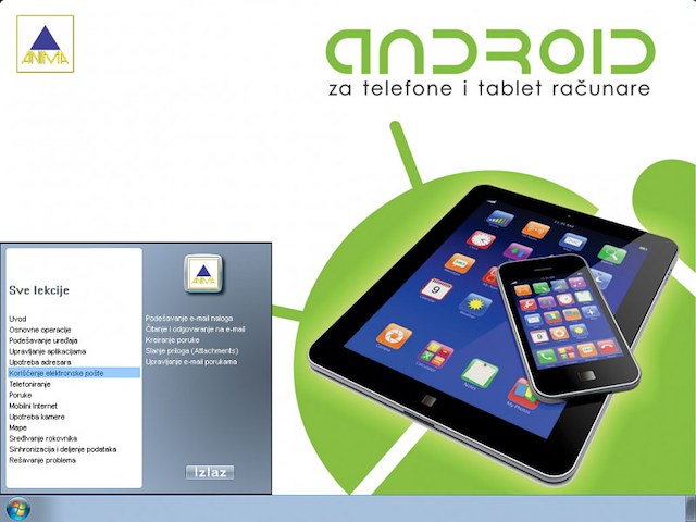 Multimedijalni kurs Android za telefone