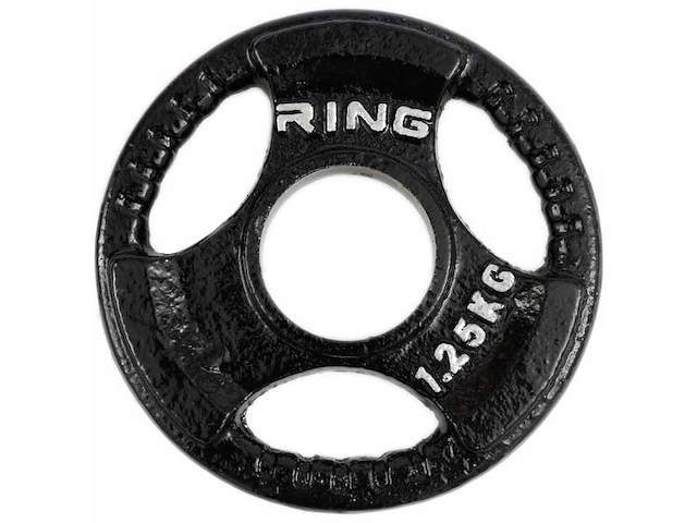 Olimpijski liveni teg sa hvatom 1.25kg Ring PL14-1,25