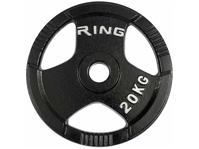 Olimpijski liveni teg sa hvatom 20kg Ring PL14-20