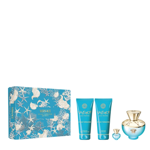 Versace Dylan Turquoise (Edt 100ml+Sg 100ml+Bgel 100ml+Mini 5ml)