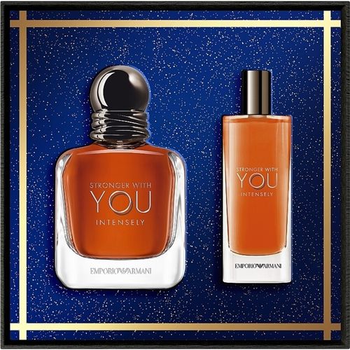Giorgio Armani Set Stronger With You Intensely (Edp 100ml+Ts 10ml)