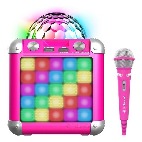 iDance BC100X Pink - Bluetooth Party Box