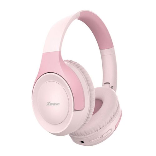 Xwave MX100 pink Bluetooth slušalice stereo sa mikrofonom/v5.3/FM/Aux/microSD