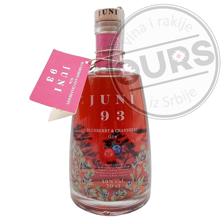 Juni 93 Gin Blueberry & Cranberry 0,7L