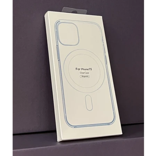 iPhone 15 MagSafe Bavitel transparent zaštitna maska