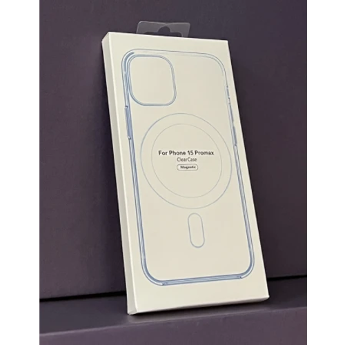 iPhone 15 Pro Max MagSafe Bavitel transparent zaštitna maska