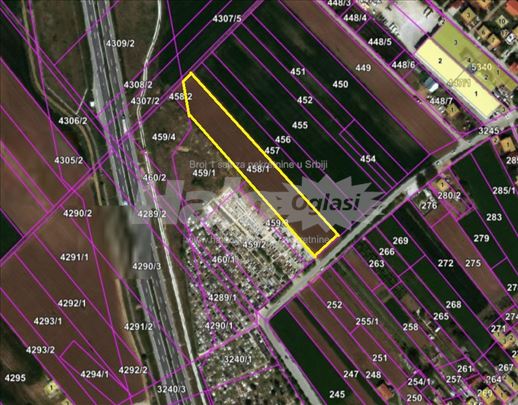 Prodaja zemljišta Surčin