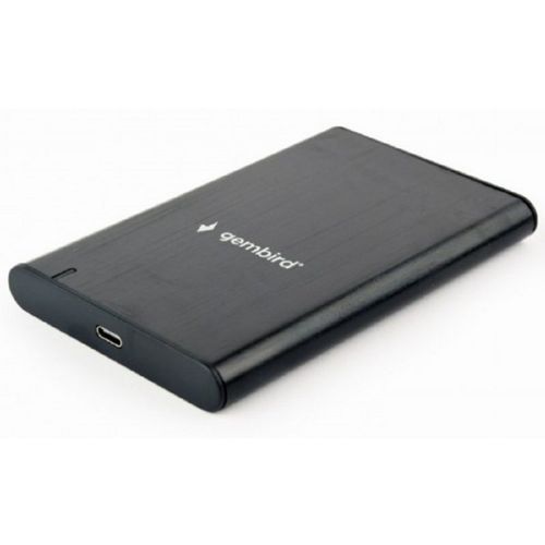 GEMBIRD EE2-U3S-6 USB 3.1 Externo kuciste za 2.5'' SATA hard diskove Type-C bruseni aluminium crno