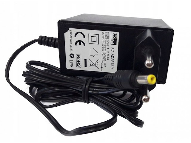 15V -1.5A. strujni adapter punjač