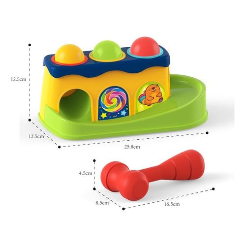 BBO Toys Igračka Sa Aktivnostima - Udari Lopticu 12M+ (HE0290)