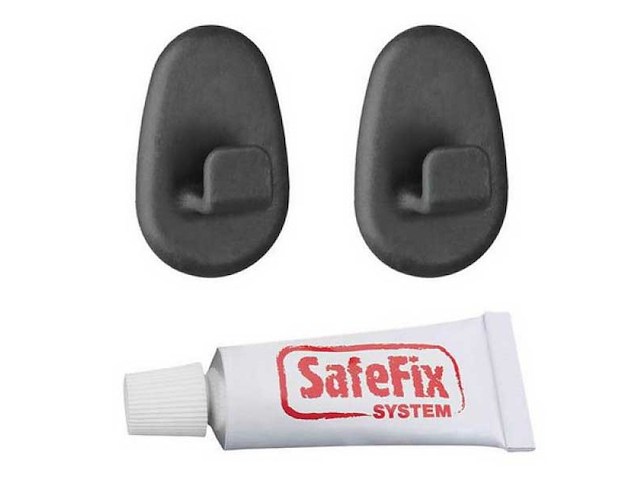 Set za kačenje polica bez bušenja Lava SafeFix Metaltex 401100 000