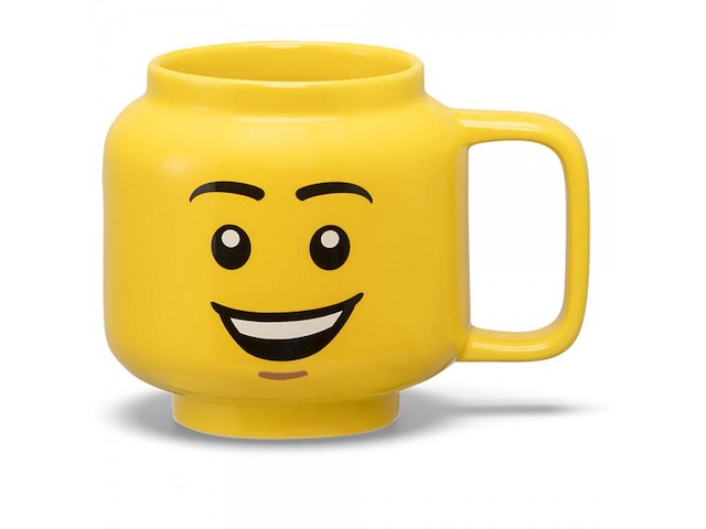 LEGO® Keramička šolja 255 ml Srećni dečak