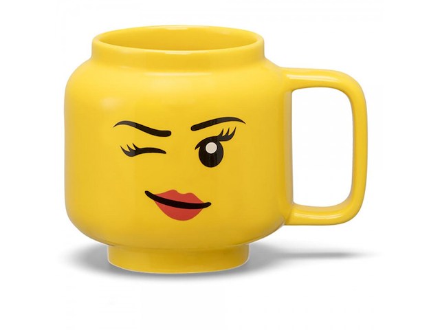 LEGO® Keramička šolja 255 ml Devojčica