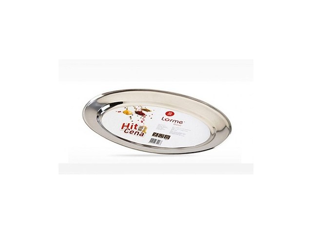 Lorme Basic oval za hranu inox 40cm