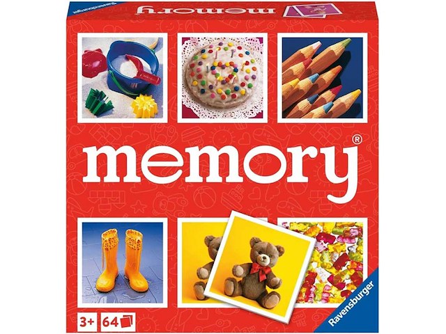 Društvena igra Memorija Predmeti Ravensburger 20880