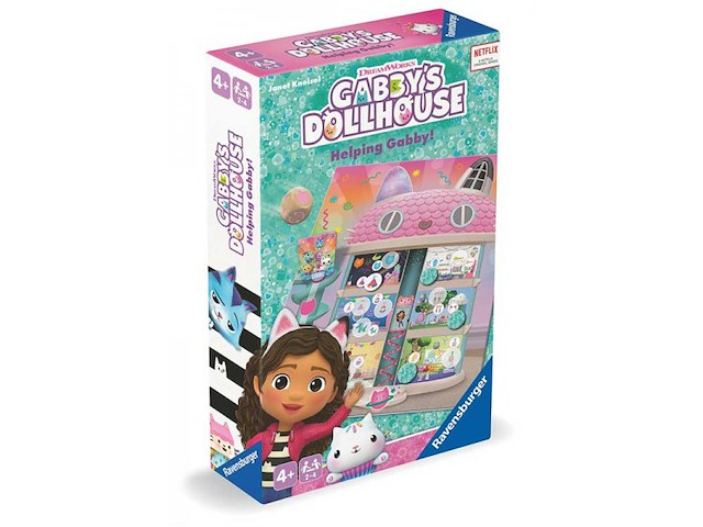 Društvena igra za decu Gabina kućica za lutke Ravensburger 24810