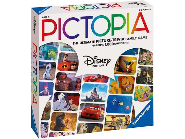 Društvena igra Disney Pictopia Ravensburger 26292