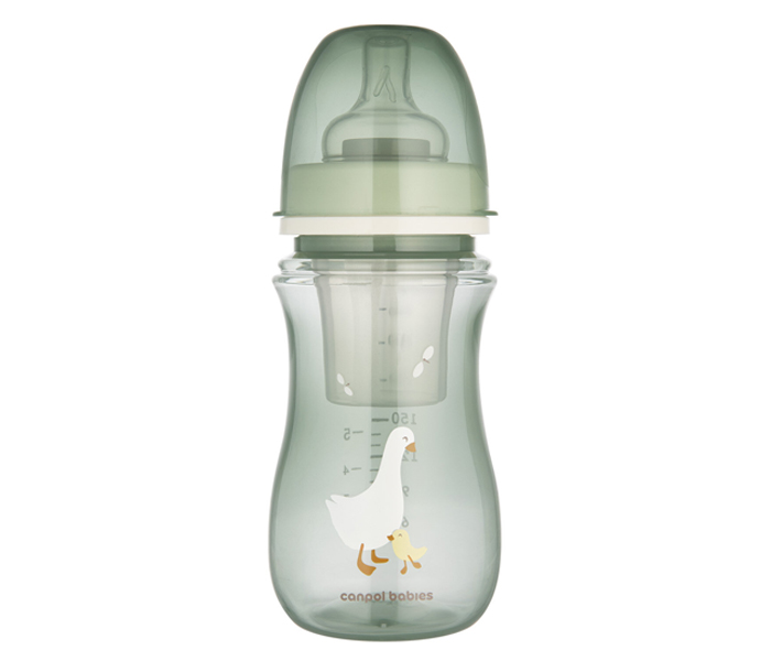 CANPOL BABIES FLASICA ANTIKOLIK PP 35/245 - GOOSE 240ml SA DOZEROM ZA MLEKO
