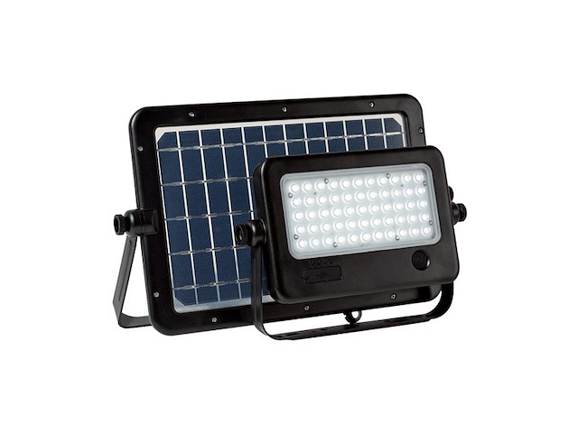 Solarni panel i LED reflektor sa PIR senzorom Elmark 98SOL302 1100lm 50W IP65 komplet