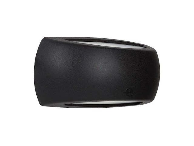 Elmark led zidna svetiljka Francy Op E27 IP66 crna