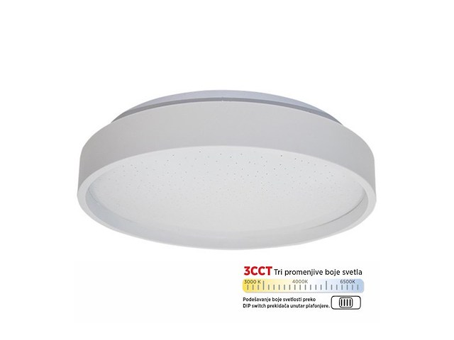 LED plafonjera bela 15W 3000K-6500K 26cm M205540-B