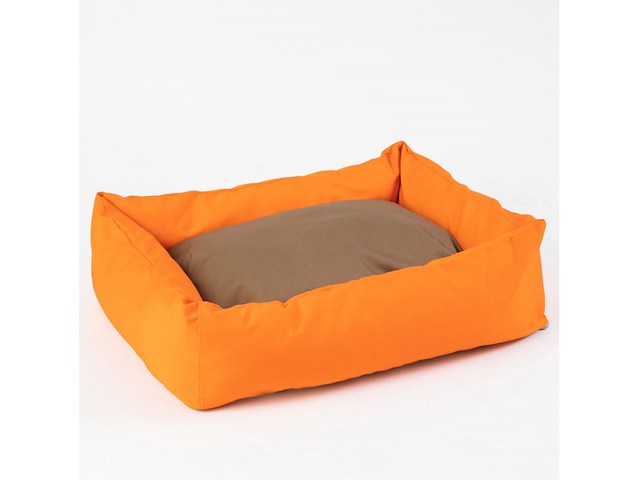 Pet Line Krevet za pse Square Orange-Beige 90cm 6-8
