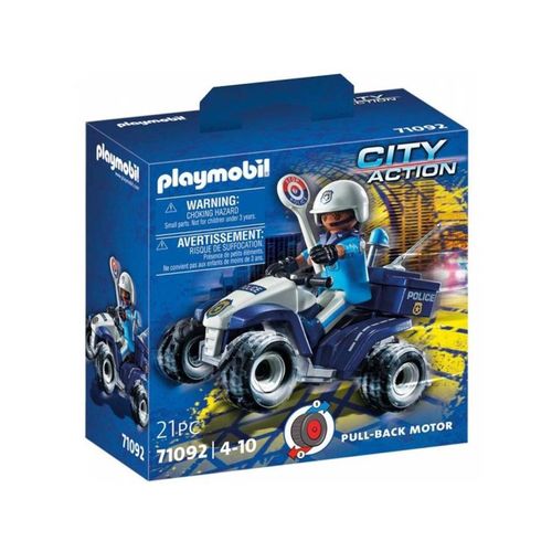 PERTINI Playmobil City action Policajac na kvadu