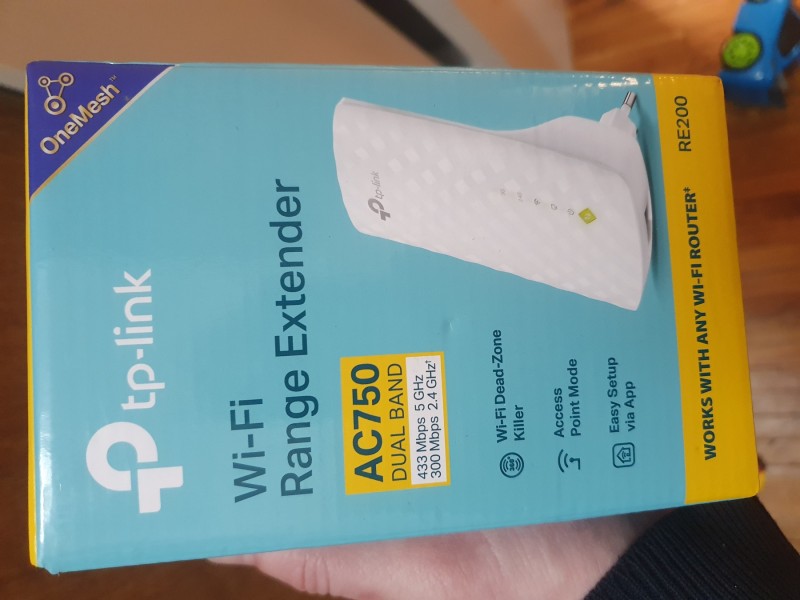 Tp-link RE200 AC750 wifi bežični ekstender