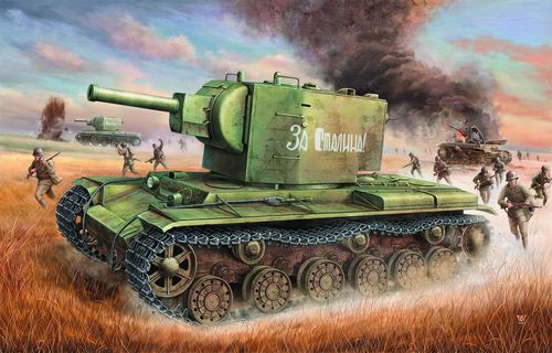 Trumpeter 00312 Russian KV-2